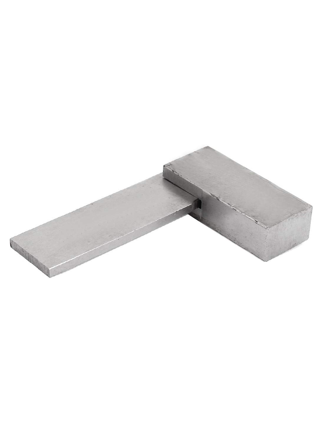 New Lon0167 63mm x Featured 40mm Metal L reliable efficacy Shaped 90 Degree Angle Try Square Ruler Measuring Tool(id:dd1 2e 67 9c7)