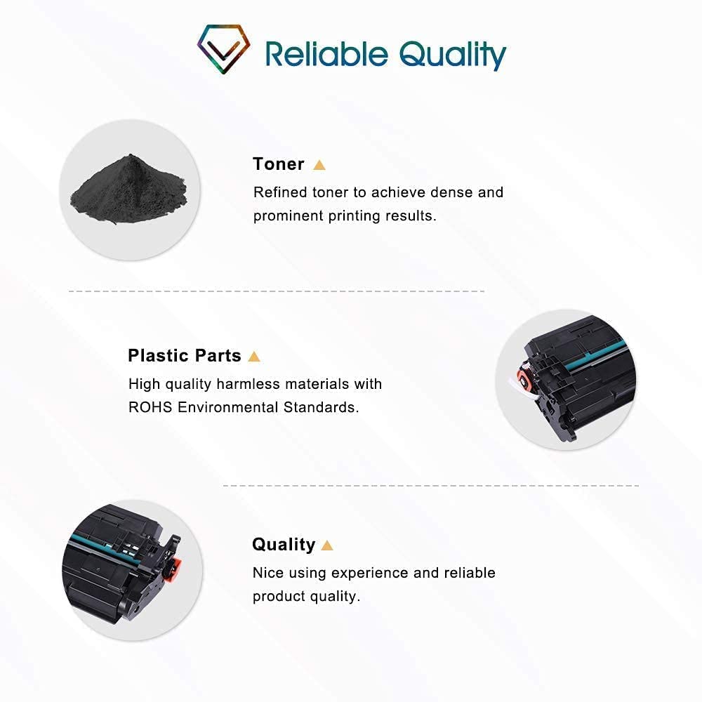 Cool Toner Compatible Toner Cartridge Replacement for HP 414A W2020A 414X W2020X for HP Color Pro MFP M479fdw M454dw M479fdn M454dn M479 M454 Printer Ink Toner (Black, 1-Pack)