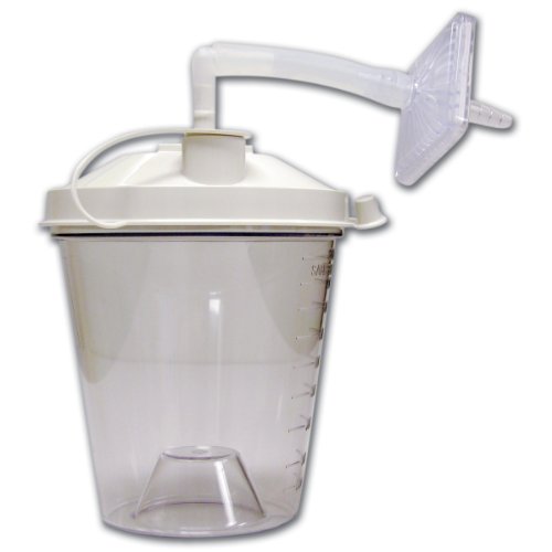 Drive Medical - 610-12B Disposable Suction Canister, Pack of 12