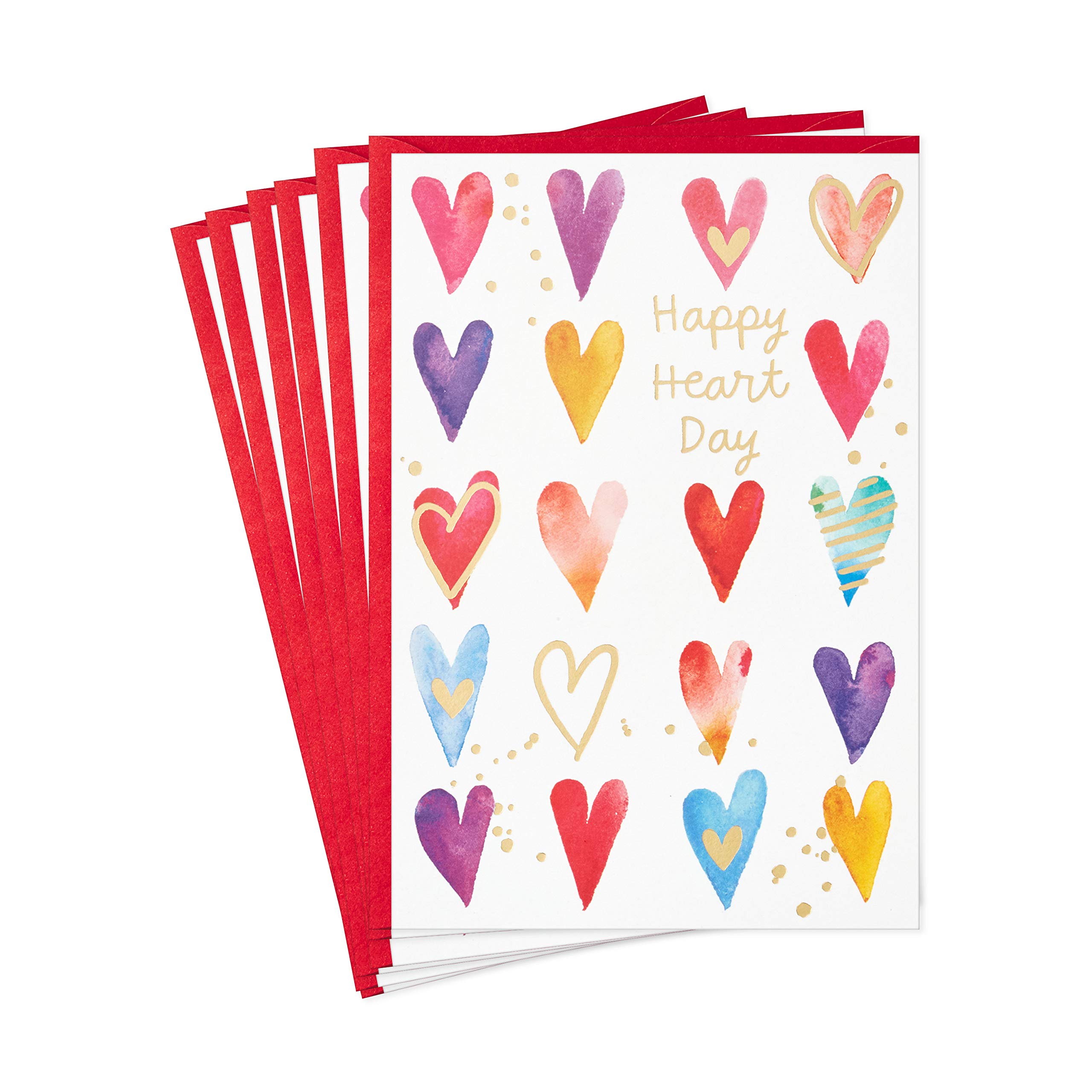 Hallmark Pack of Vintage Valentines Day Cards, Valentine Greetings (10 Valentine's Day Cards with Envelopes)