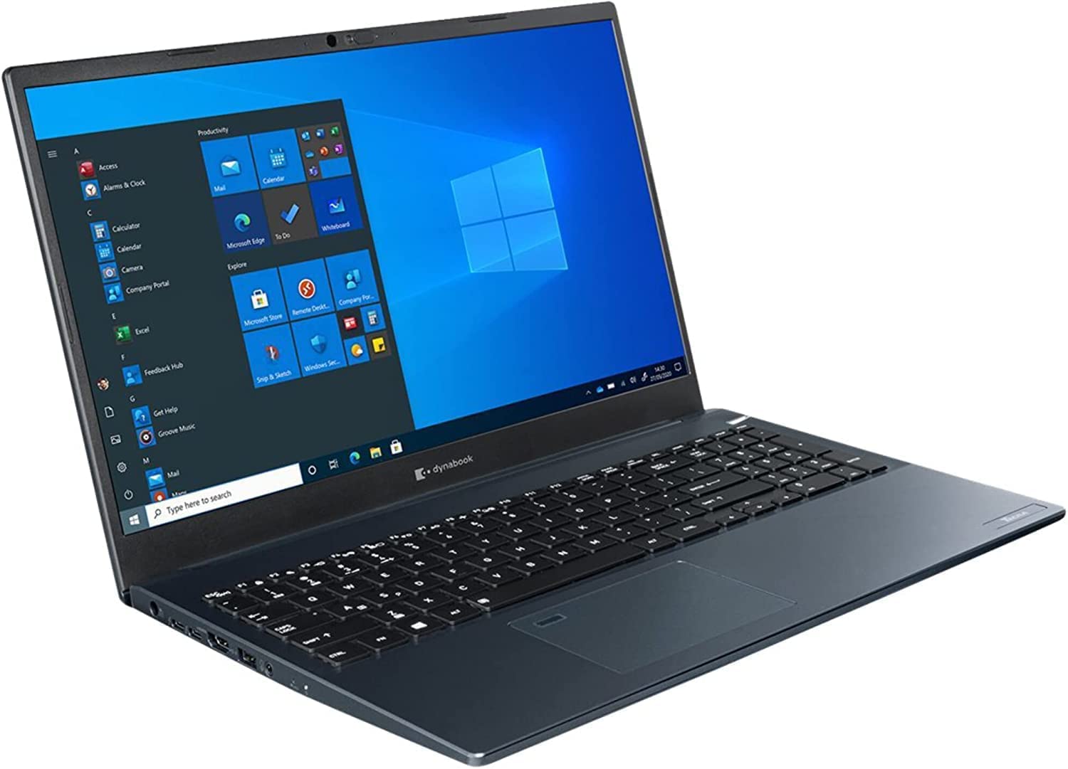 Toshiba (Renewed) Tecra A50 15.6" Business Laptop Computer_ Intel Celeron 4205U 1.8GHz_ 4GB DDR4 RAM, 128GB SSD_ WiFi 6_ Bluetooth 5.0_ DVDRW_ Remote Work_ Windows 10 Pro Education