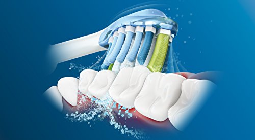 Philips Sonicare Genuine Toothbrush Head Variety Pack, C3 Premium Plaque Control and C2 Optimal Plaque Control, 3 Brush Heads, White, HX9023/69