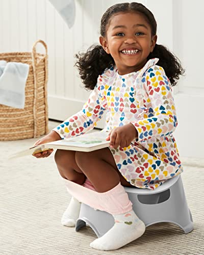 Skip Hop Potty Training, Easy Comfort Potty, Grey/White (Discontinued by Manufacturer)