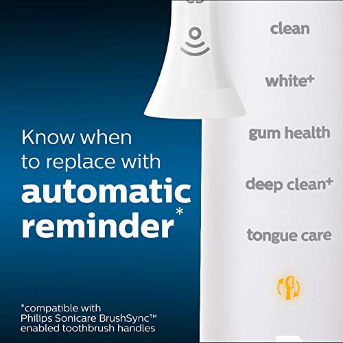 Philips Sonicare Genuine Toothbrush Head Variety Pack, C3 Premium Plaque Control and C2 Optimal Plaque Control, 3 Brush Heads, White, HX9023/69