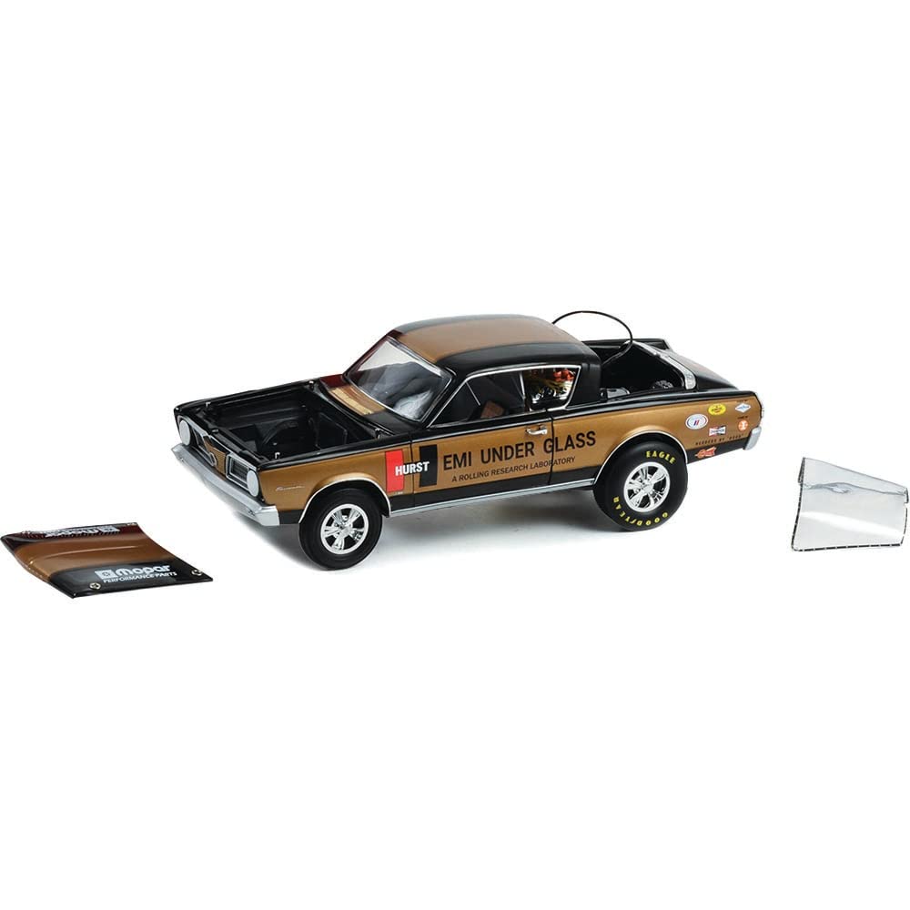 Highway 61 Hurst HEMI Under Glass 1966 Plymouth Barracuda 1/18