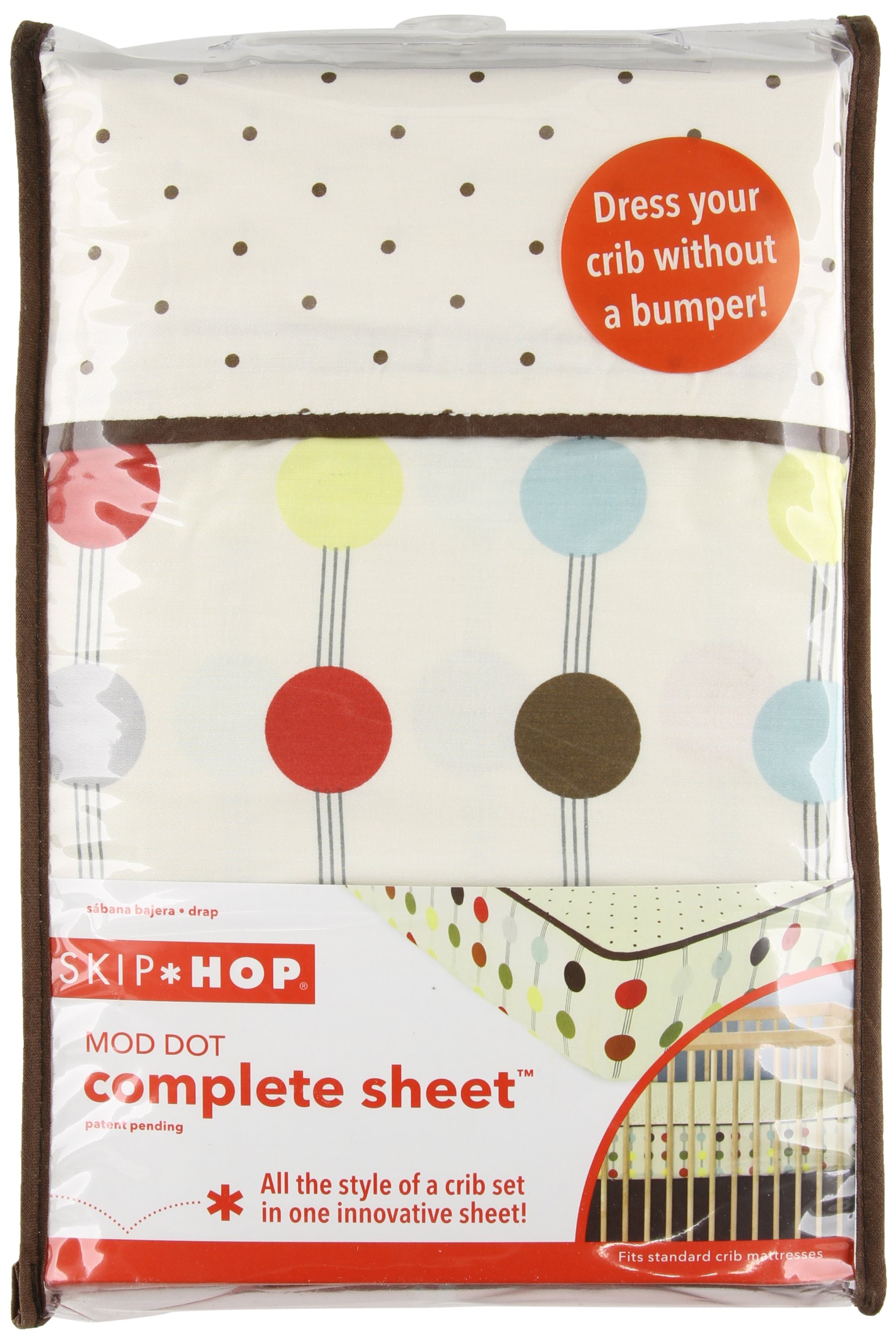 Skip Hop Complete Sheet, Mod Dot (Discontinued by Manufacturer)