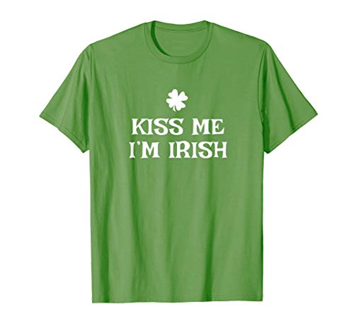Kiss Me I'm Irish St. Patrick's Day Funny Gift T-Shirt