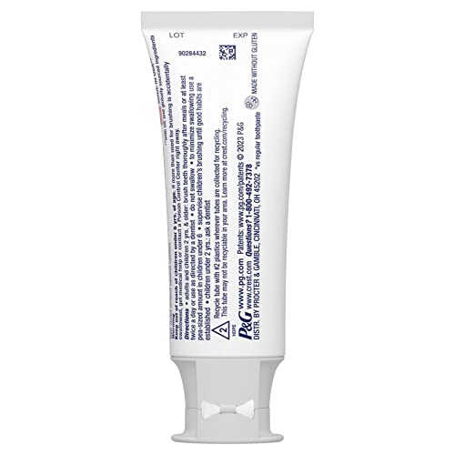Crest 3D White Radiant Mint, Teeth Whitening Toothpaste, 2.7 oz