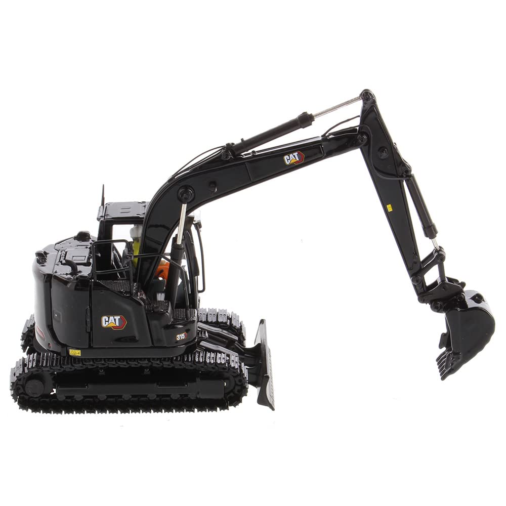 Diecast Masters 1:50 Scale Cat 315 Excavator, Special Black Finish - High Line Series 85957BK
