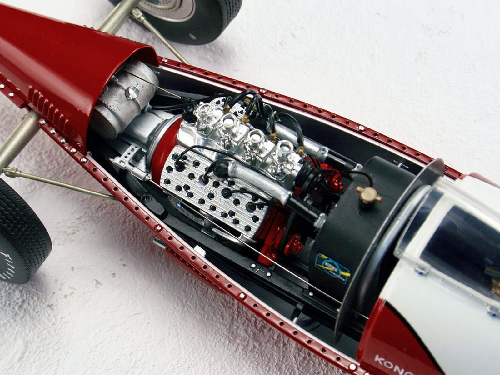 LIMITED EDITION ACME Belly Tanker #28 ''So-Cal Speed Shop Red and White 1/18 Diecast Model Car by Acme A1803003