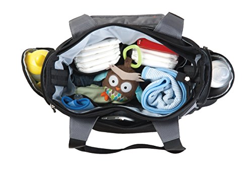 Skip Hop Baby Bento Meal-to-Go Diaper Bag, Black (Discontinued by Manufacturer)