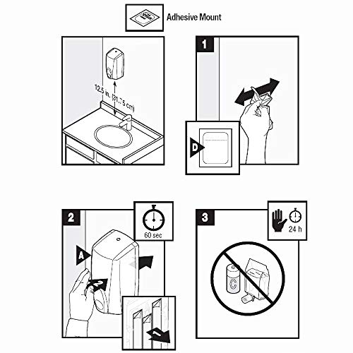 Rubbermaid Commercial Products AutoFoam Dispenser, Automatic Touch Free Wall Mounted Soap and Sanitizer Dispenser, Hand Sanitizer Dispenser, White/Gray Pearl