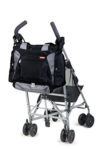 Skip Hop Baby Bento Meal-to-Go Diaper Bag, Black (Discontinued by Manufacturer)