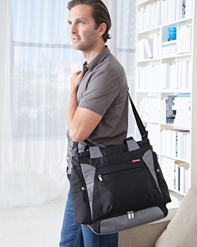 Skip Hop Baby Bento Meal-to-Go Diaper Bag, Black (Discontinued by Manufacturer)