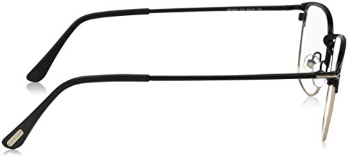 Eyeglasses Tom Ford FT 5453 002 Matte Black, Shiny Rose Gold