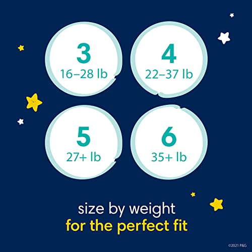 Diapers Size 5, 50 Count - Pampers Swaddlers Overnights Disposable Baby Diapers, Super Pack (Packaging & Prints May Vary)
