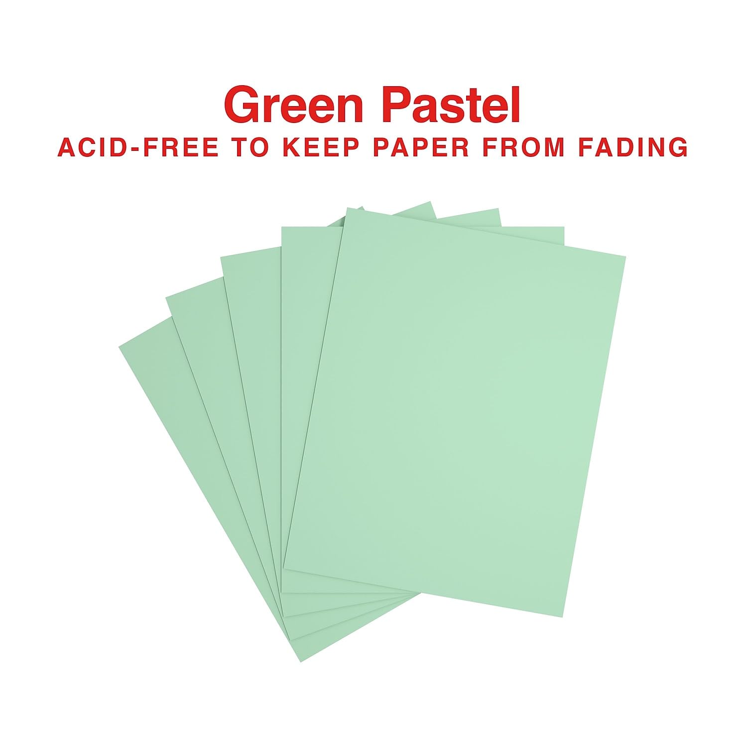 Myofficeinnovations 490936 Pastel Colored Copy Paper,8 1/2 X 11,Green, 500/Rm