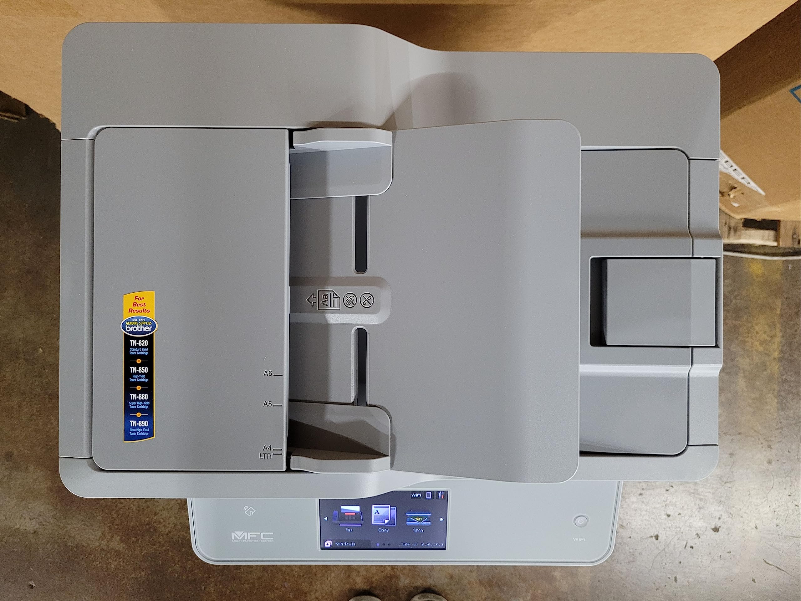 Brother Mfcl6900dw Business Laser All-in-One Printer for Mid-Size Workgroups W/Higher Print Volumes