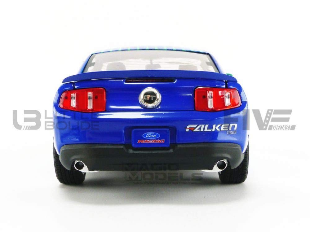 2010 Ford Mustang GT Falken Tires 1/18 Diecast Model Car by Greenlight 13552