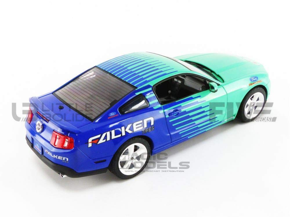 2010 Ford Mustang GT Falken Tires 1/18 Diecast Model Car by Greenlight 13552