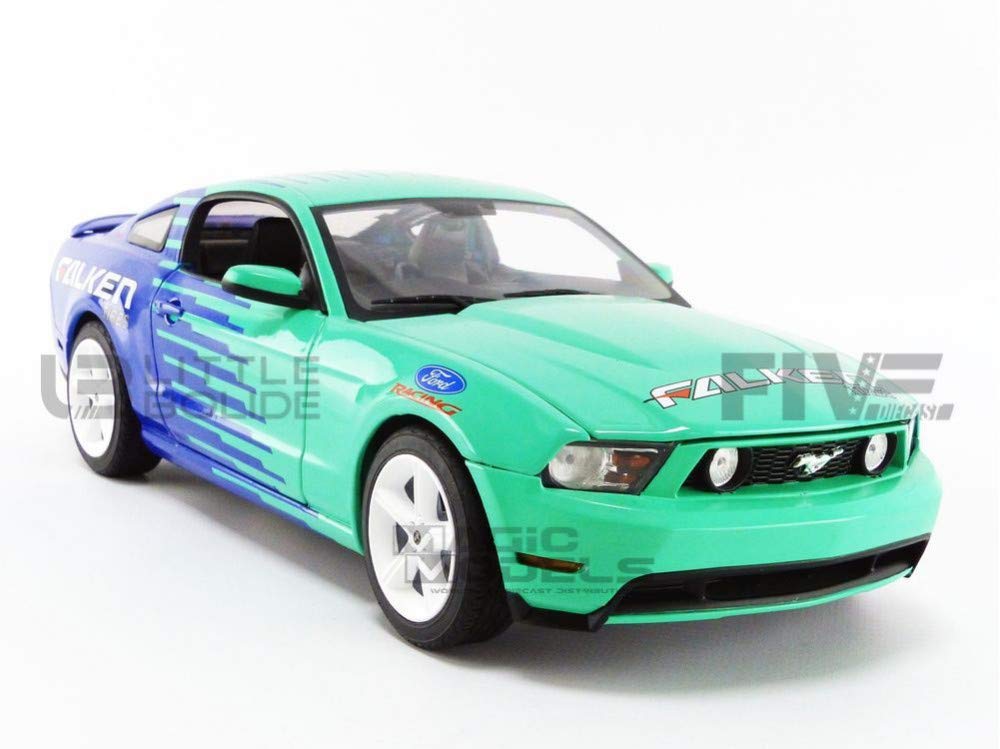 2010 Ford Mustang GT Falken Tires 1/18 Diecast Model Car by Greenlight 13552