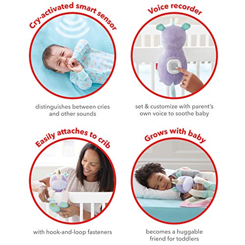 Skip Hop Cry-Activated Baby Soother, Unicorn