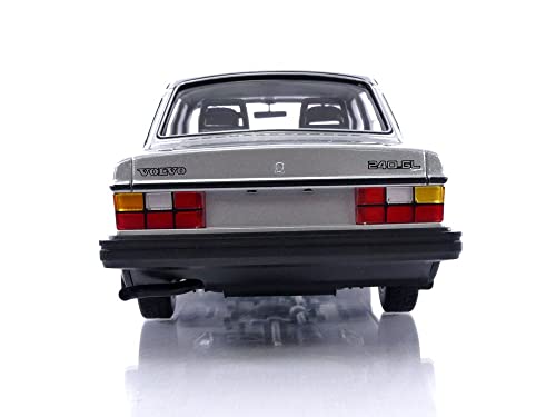 Minichamps 1986 240 GL Silver Metallic Limited Edition to 380 Pieces Worldwide 1/18 Diecast Model Car 155171408