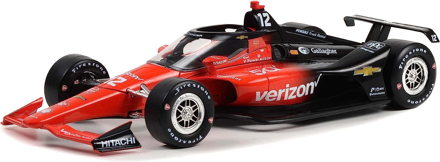 Dallara IndyCar #12 Will Power Verizon Team Penske NTT IndyCar Series (2023) 1/18 Diecast Model Car by Greenlight 11199