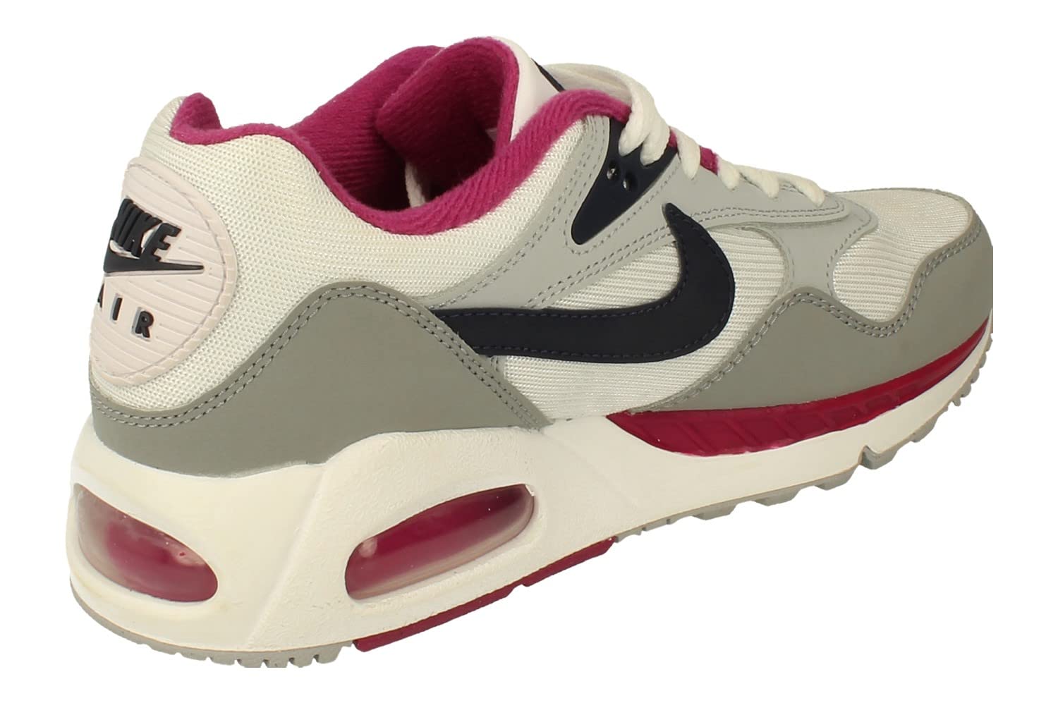 Nike Womens AIR MAX Correlate White-ObsidianGrey-Fuschia 511417-101
