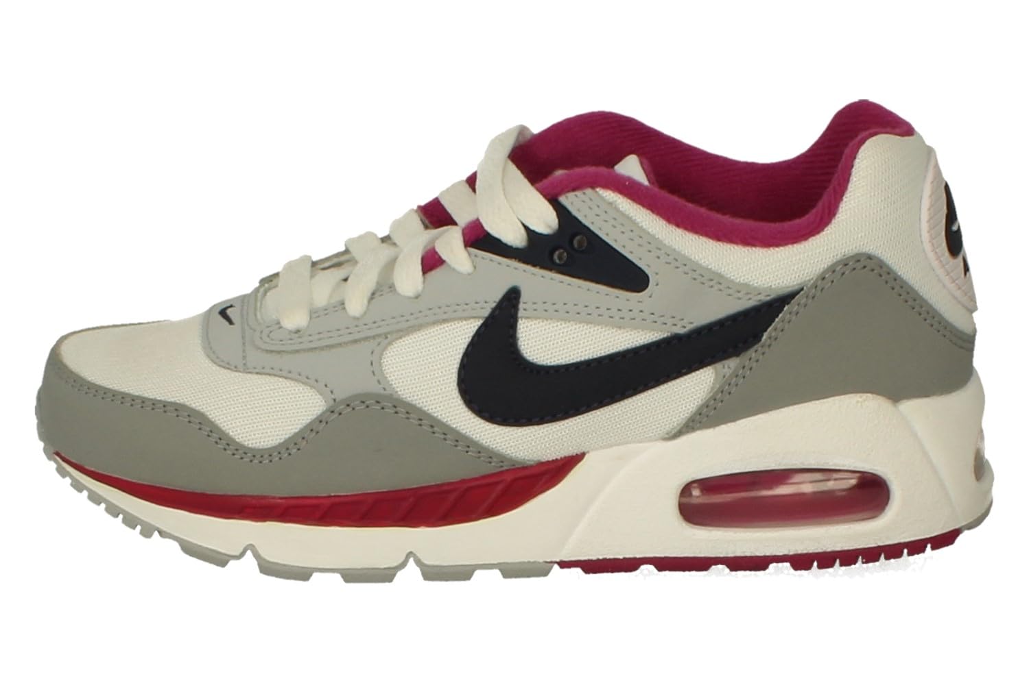 Nike Womens AIR MAX Correlate White-ObsidianGrey-Fuschia 511417-101