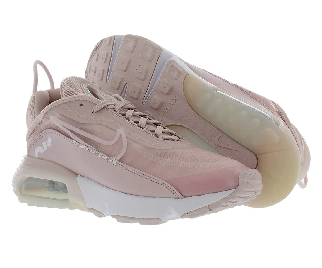 Nike Air Max 2090 Womens Shoes Size 8.5, Color: Pink/White-Pink Barely Rose White Mtlc Silver