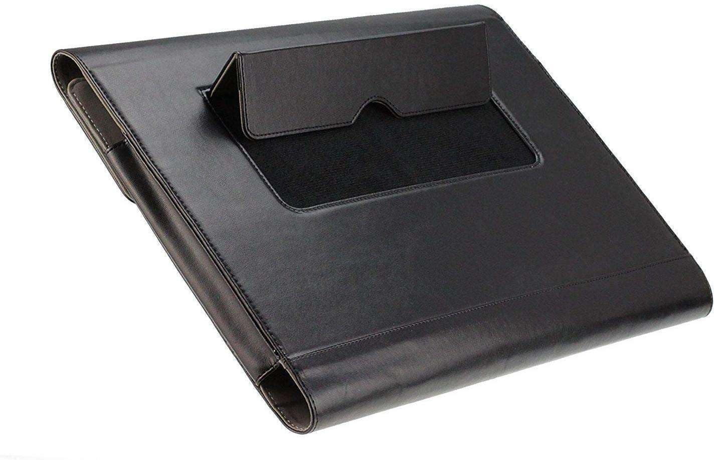 Broonel Black Leather Folio Case - Compatible with ASUS Zenbook 14X - 14" OLED Space Edition (UX5401)