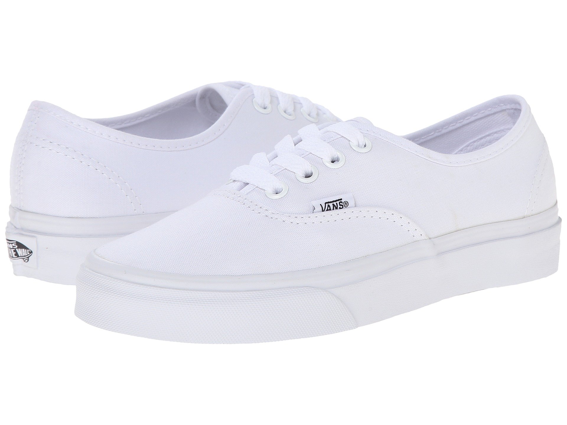 Vans Unisex Classic Authentic Skate Shoes True White