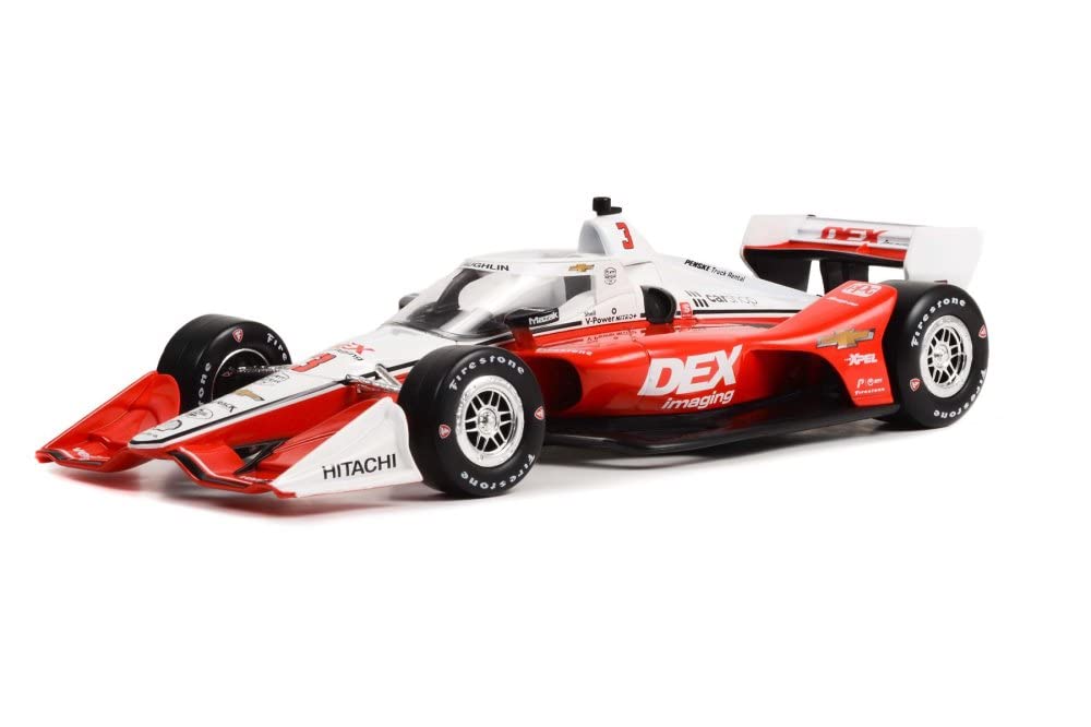 Diecast Car w/Display Case - 2022 NTT IndyCar, #3 Scott McLaughlin/Team Penske - Greenlight 11165-1/18 Scale Diecast Car