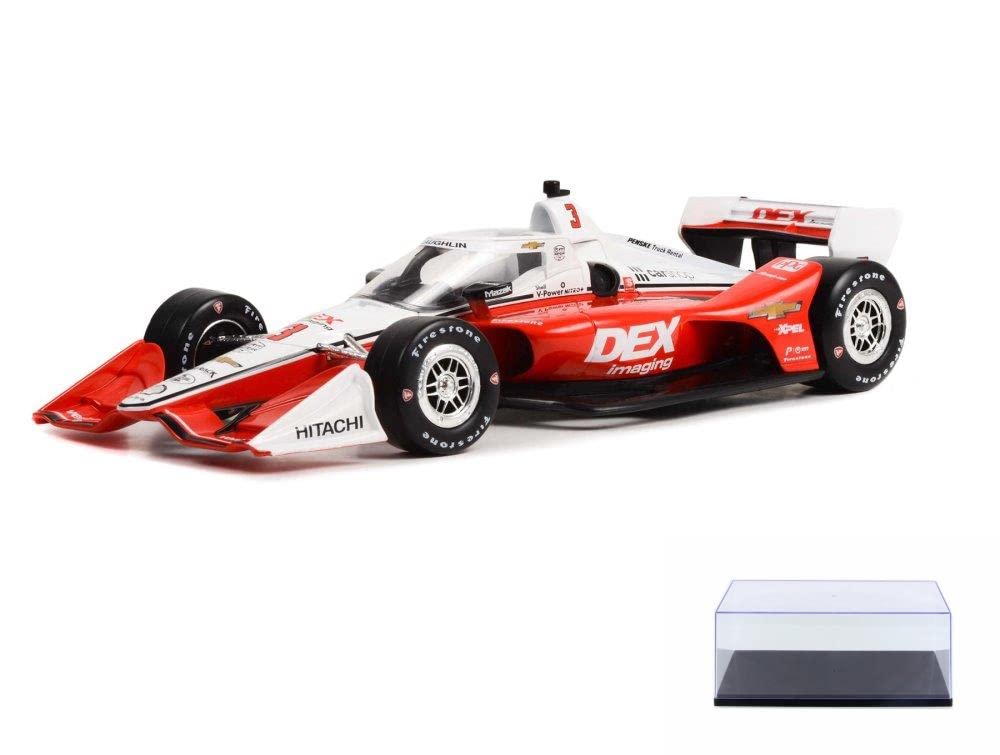 Diecast Car w/Display Case - 2022 NTT IndyCar, #3 Scott McLaughlin/Team Penske - Greenlight 11165-1/18 Scale Diecast Car