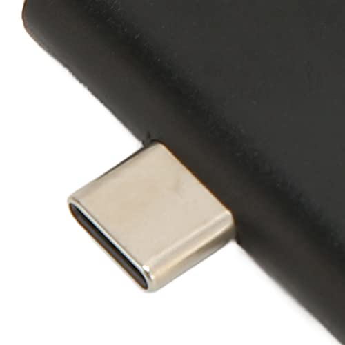 Mobile Phone Card Reader, Portable Contactless Smart Card Reader, 0.2s Fast Card Reading, 125Khz RFID ID Card Reader with USB Interface Support PC Phone Tablet(Black)