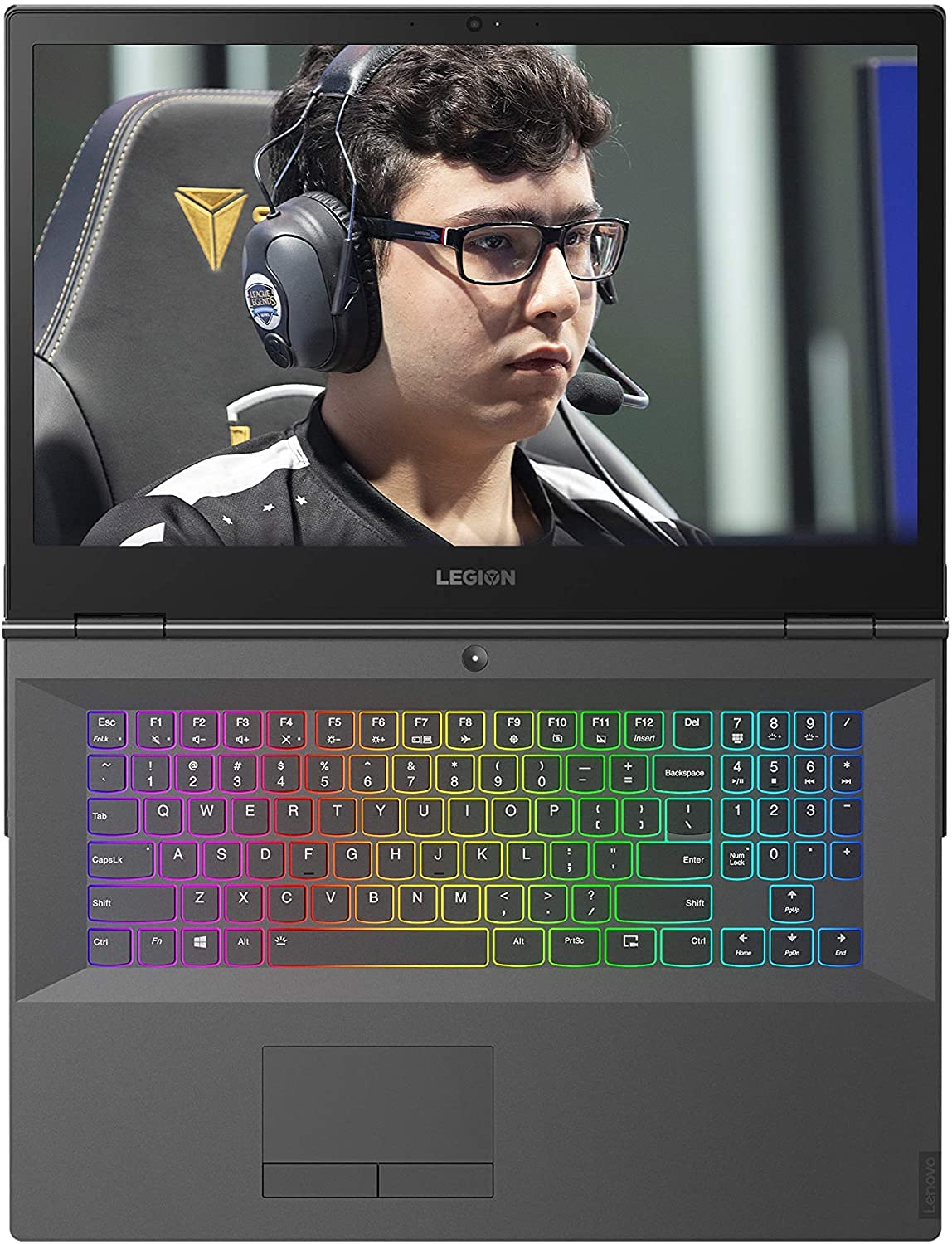 Lenovo Legion Ultimate Gaming Laptop, 17.3" FHD IPS 144Hz Display, GeForce RTX 2080 Max-Q, 6-Core Intel i7-9750H, 32GB DDR4 RAM, 1TB PCIe SSD, 2TB HDD, RGB Backlit Keyboard, Killer Wi-Fi, Windows 10