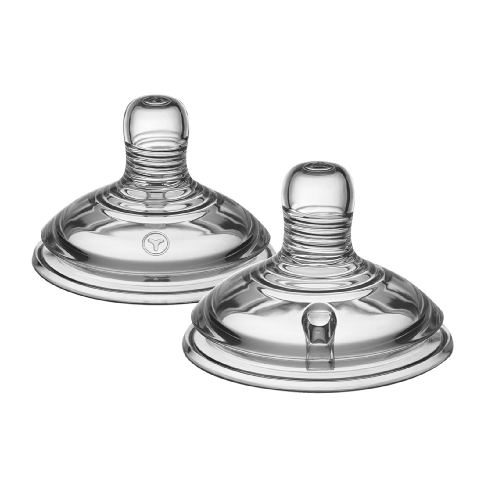 Tommee Tippee Closer to Nature Medium Flow Baby Bottle Nipples, 3+ months – 2pk