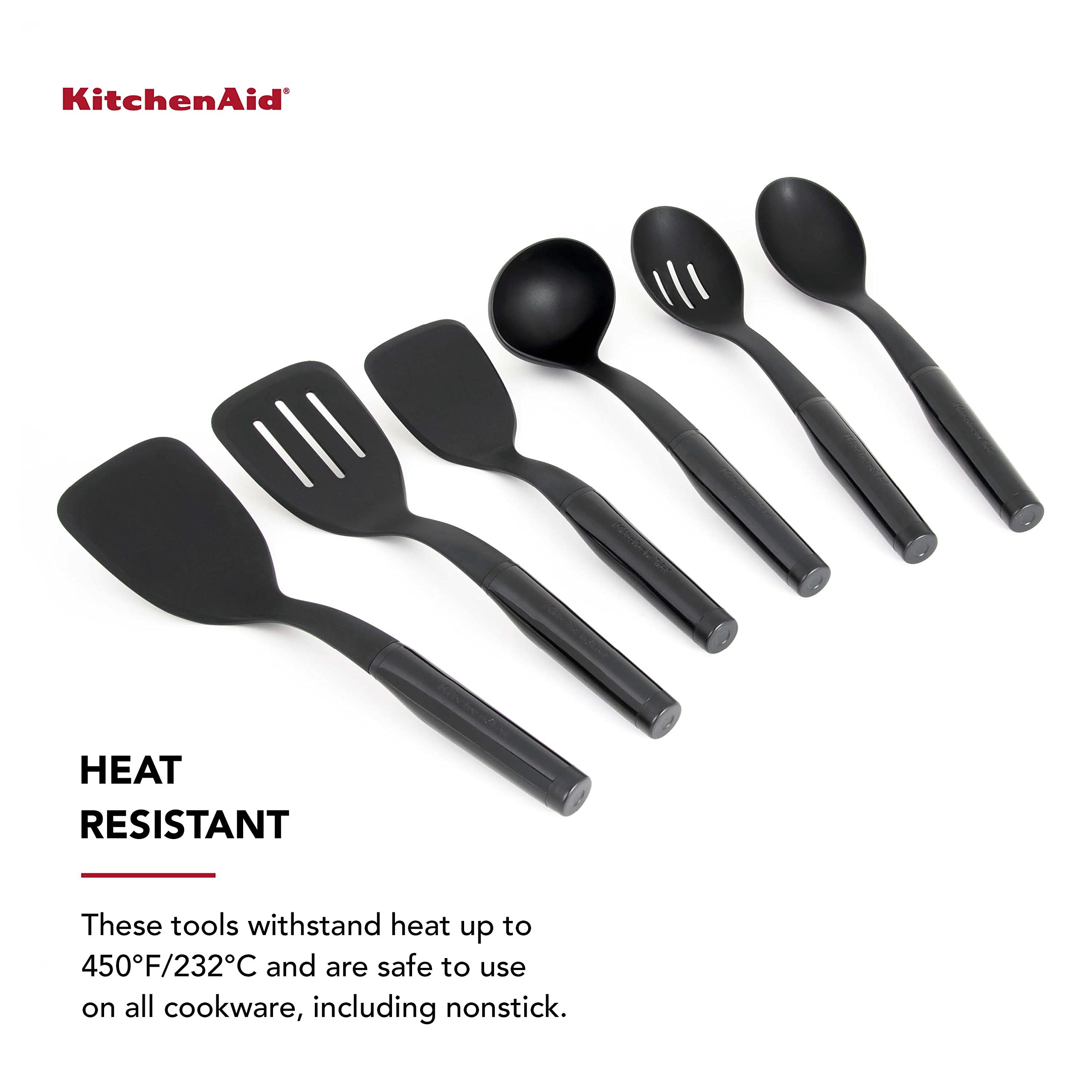 KitchenAid Universal Tool Set, 6 Piece, Black
