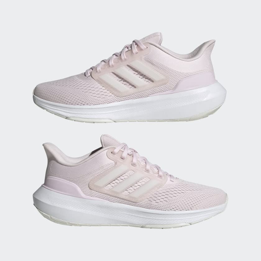 adidas Women's Ultrabounce Sneaker, Almost Pink/White/Crystal White, 9