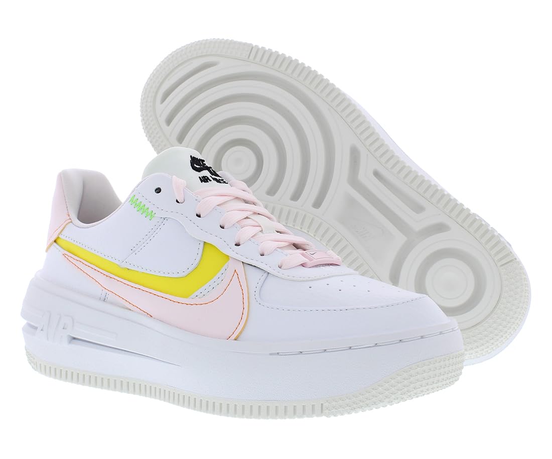Nike Women's Modern, White Pearl Pink Opti Yellow, 10.5