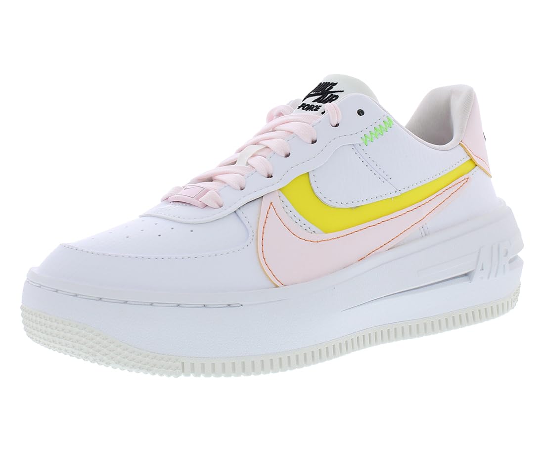 Nike Women's Modern, White Pearl Pink Opti Yellow, 10.5
