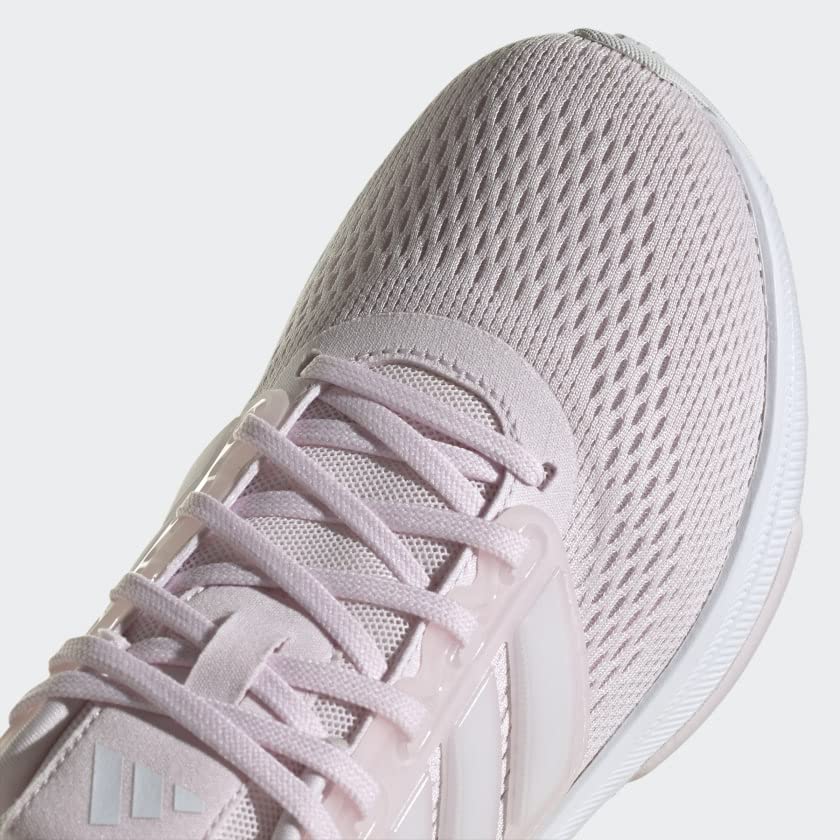 adidas Women's Ultrabounce Sneaker, Almost Pink/White/Crystal White, 9