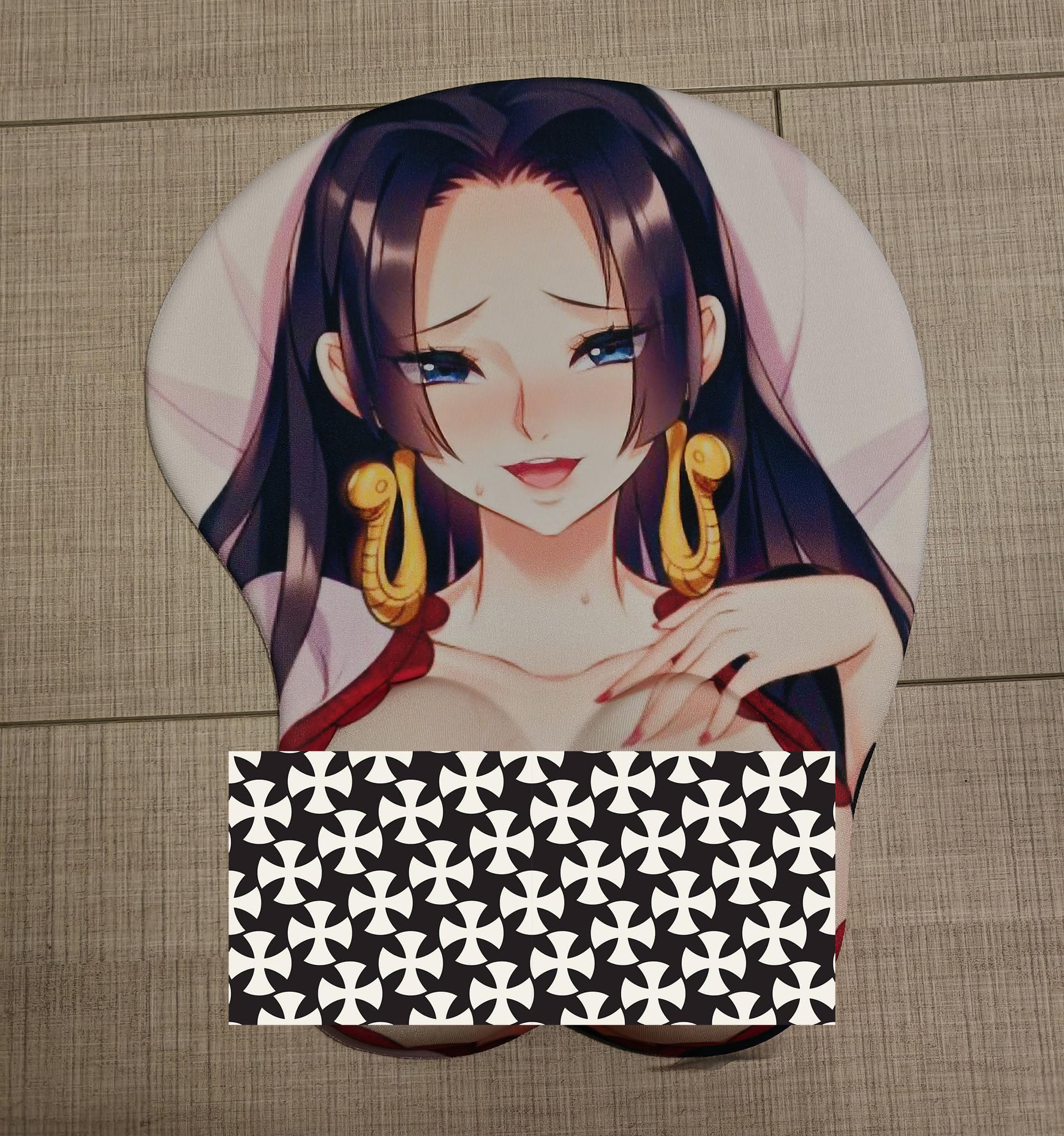 Boa Hancock 3D Anime Mouse Pads Ergonomic Mouse Mats Game/Home Dual-use Desk Writing Board 2Way Skin