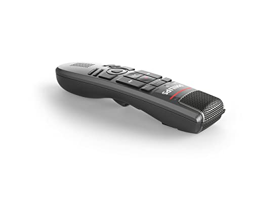 Philips SpeechMike Premium Air Wireless Dictation USB Microphone, Push-Button