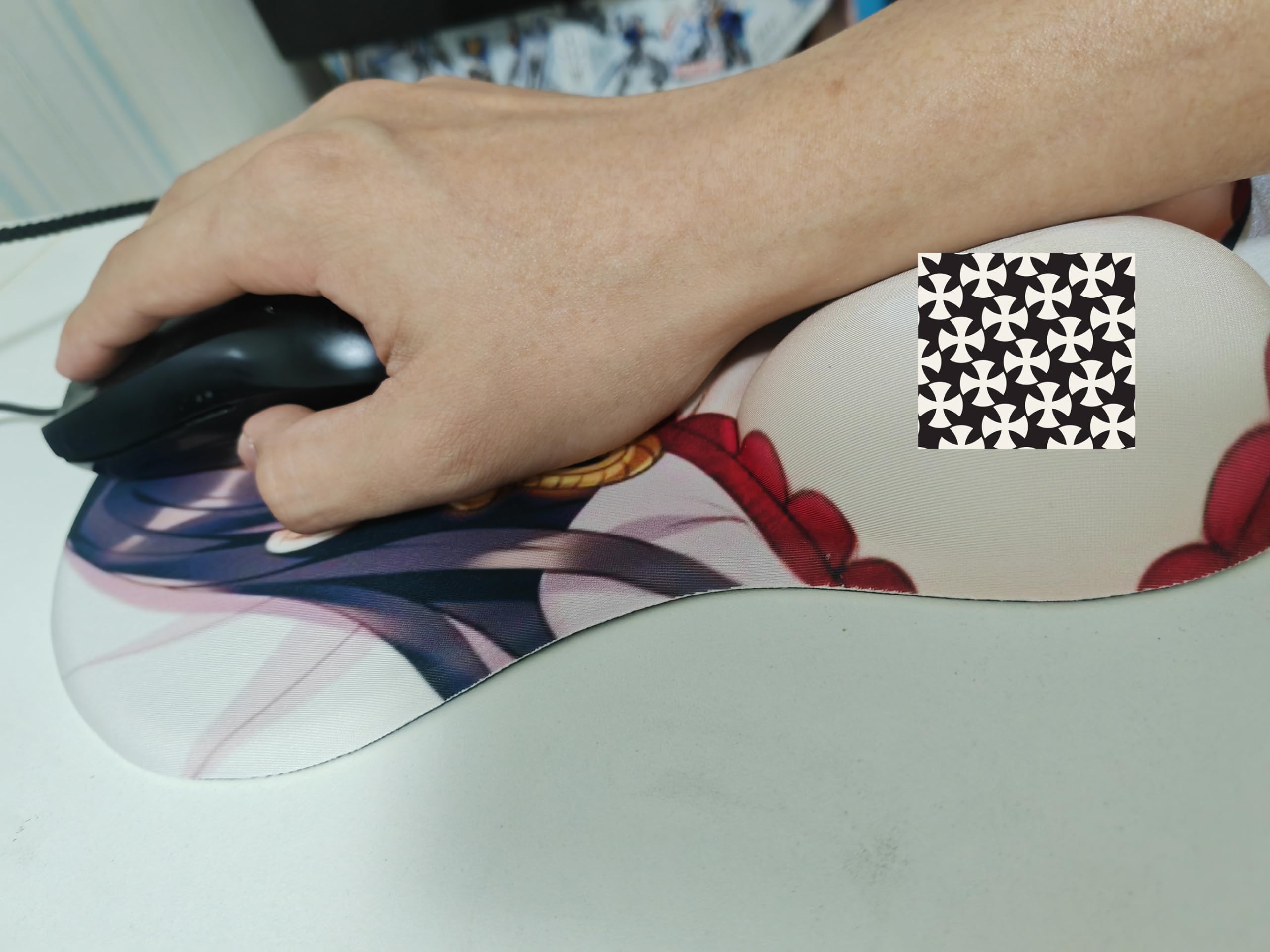 Boa Hancock 3D Anime Mouse Pads Ergonomic Mouse Mats Game/Home Dual-use Desk Writing Board 2Way Skin