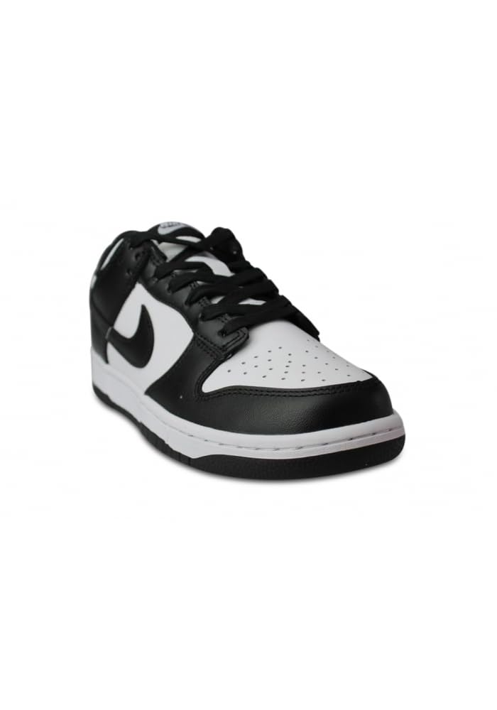 Nike Women's Dunk Low shoe, Black/Volt/White/Black, 8