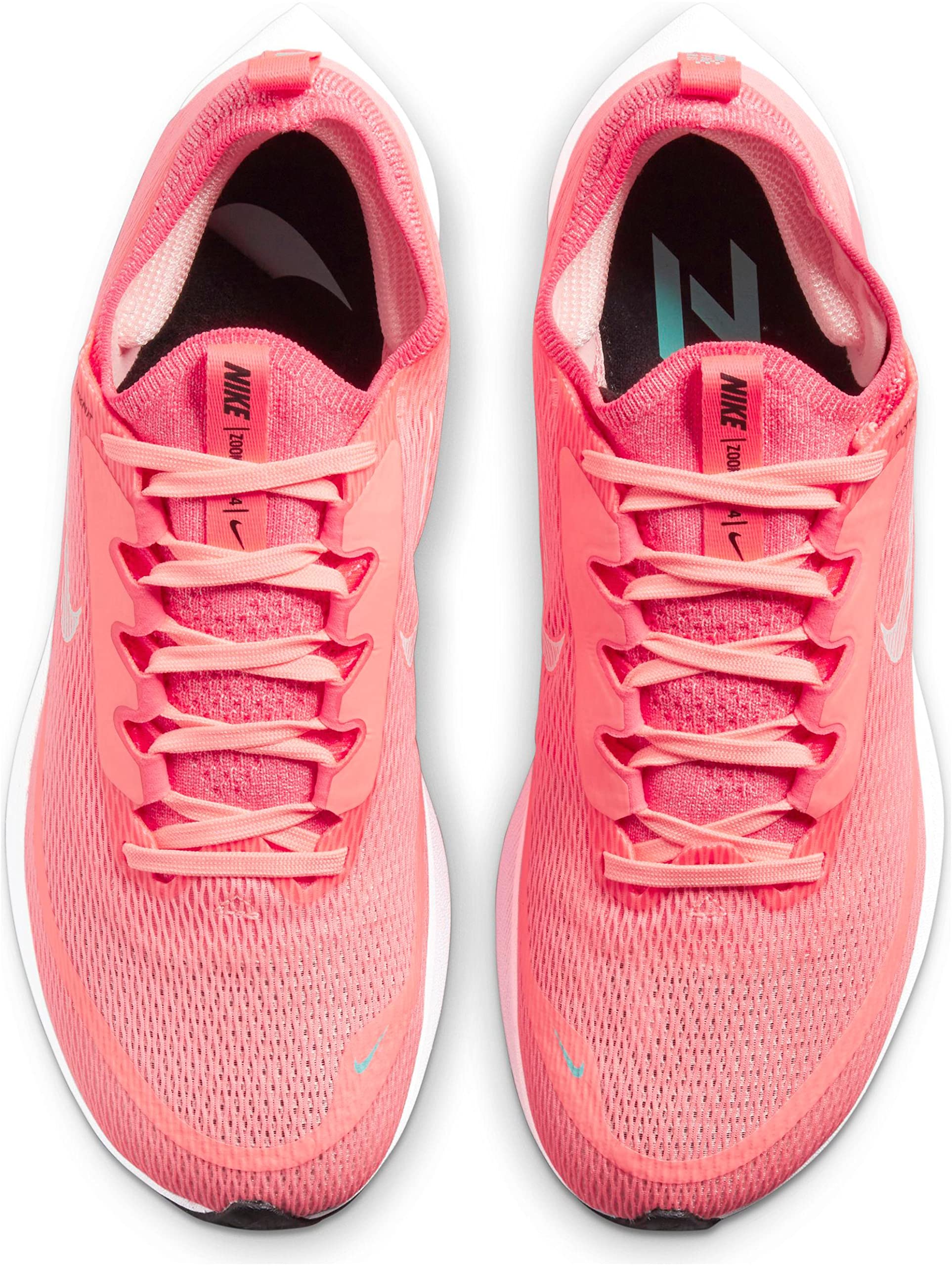Nike Women's Zoom Fly 4 Running Shoe (Lave Glow/White/Racer Pink, us_Footwear_Size_System, Adult, Women, Numeric, Medium, Numeric_8)