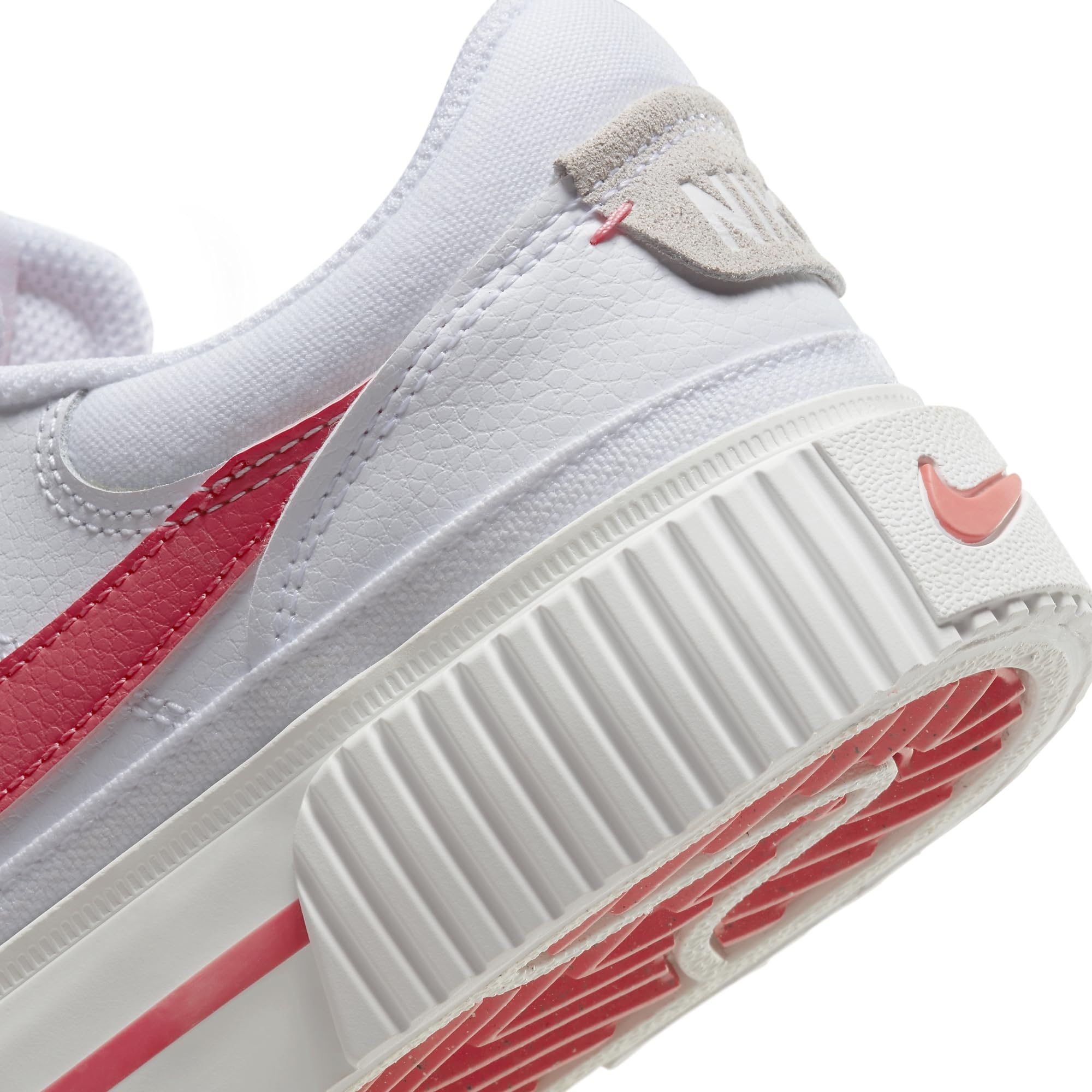 Nike Wmns Court Legacy Lift Women's Trainers, White Pink, 8 US