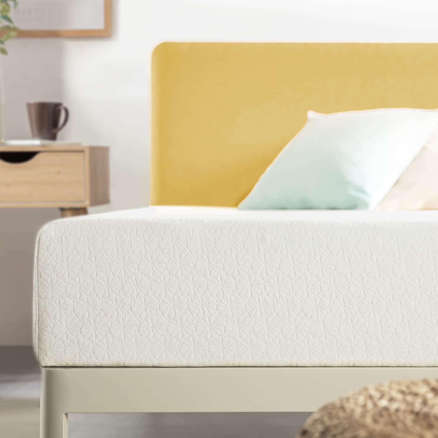 Best Price Mattress 8" Signature Green Tea Memory Foam Mattress, Twin